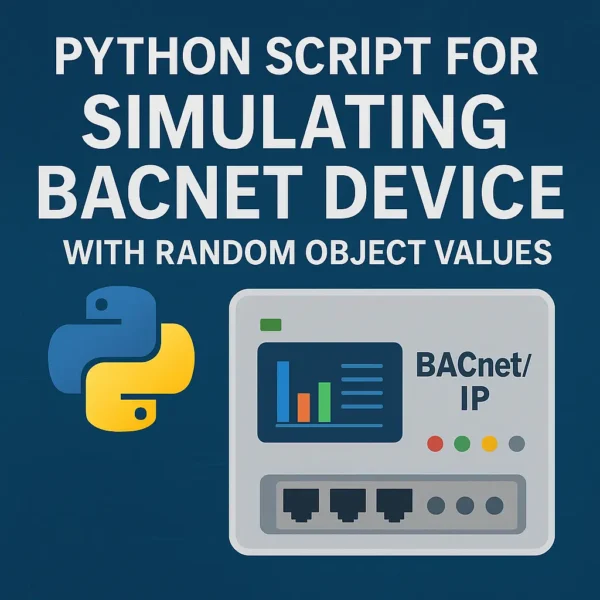 Python Script for Simulating BACnet Device with Random Object Values ...
